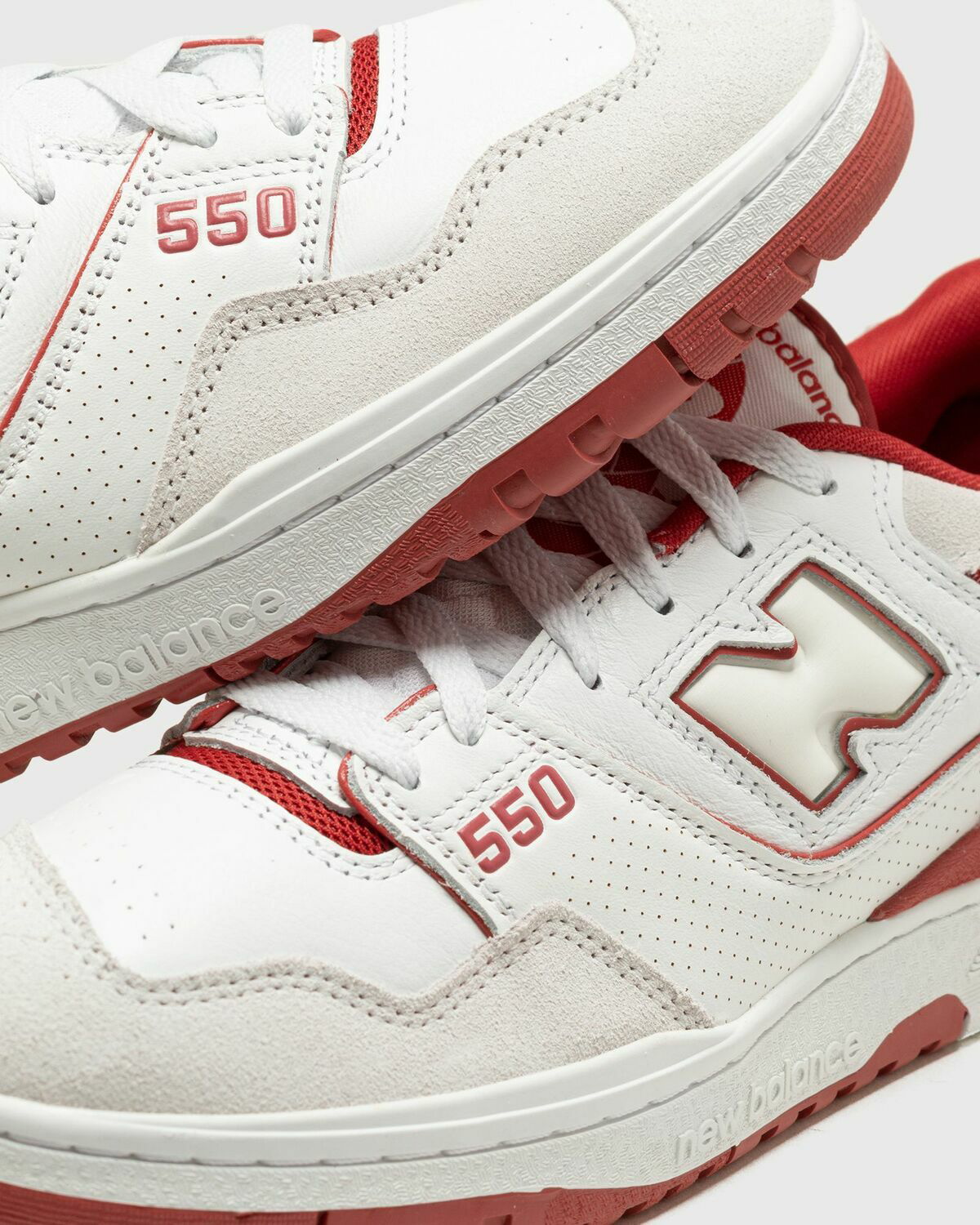 New Balance 550 Red|White Lowtop New Balance