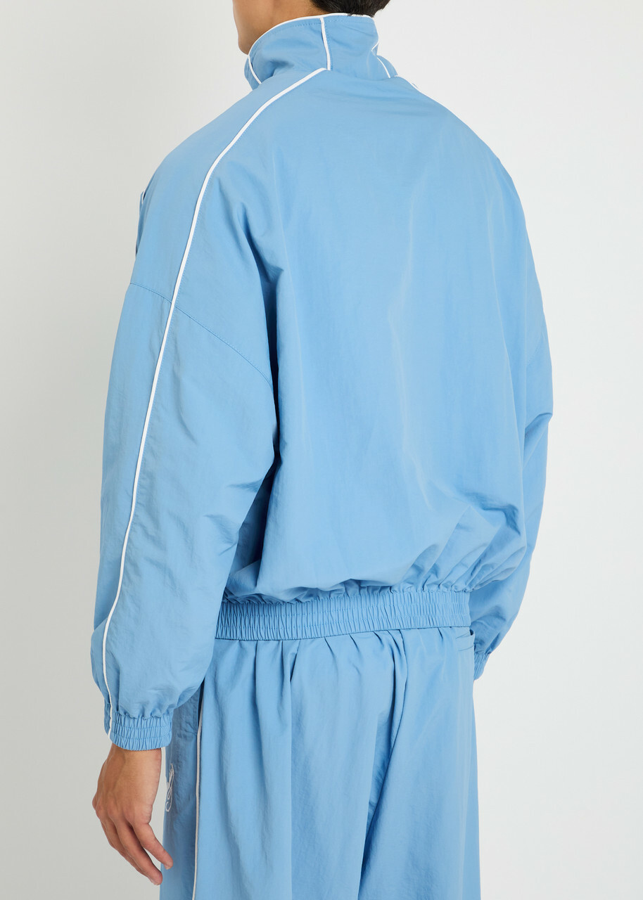 Willy Chavarria Ruff Rider Shell Track Jacket Blue Willy Chavarria