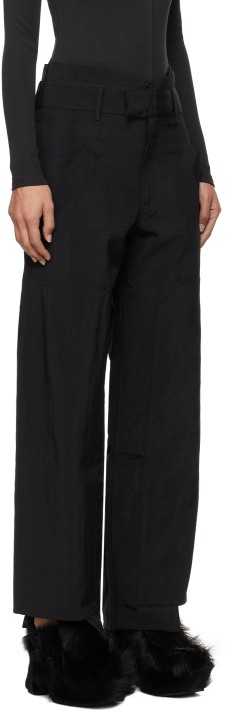 Eckhaus Latta Black Trace Trousers Eckhaus Latta