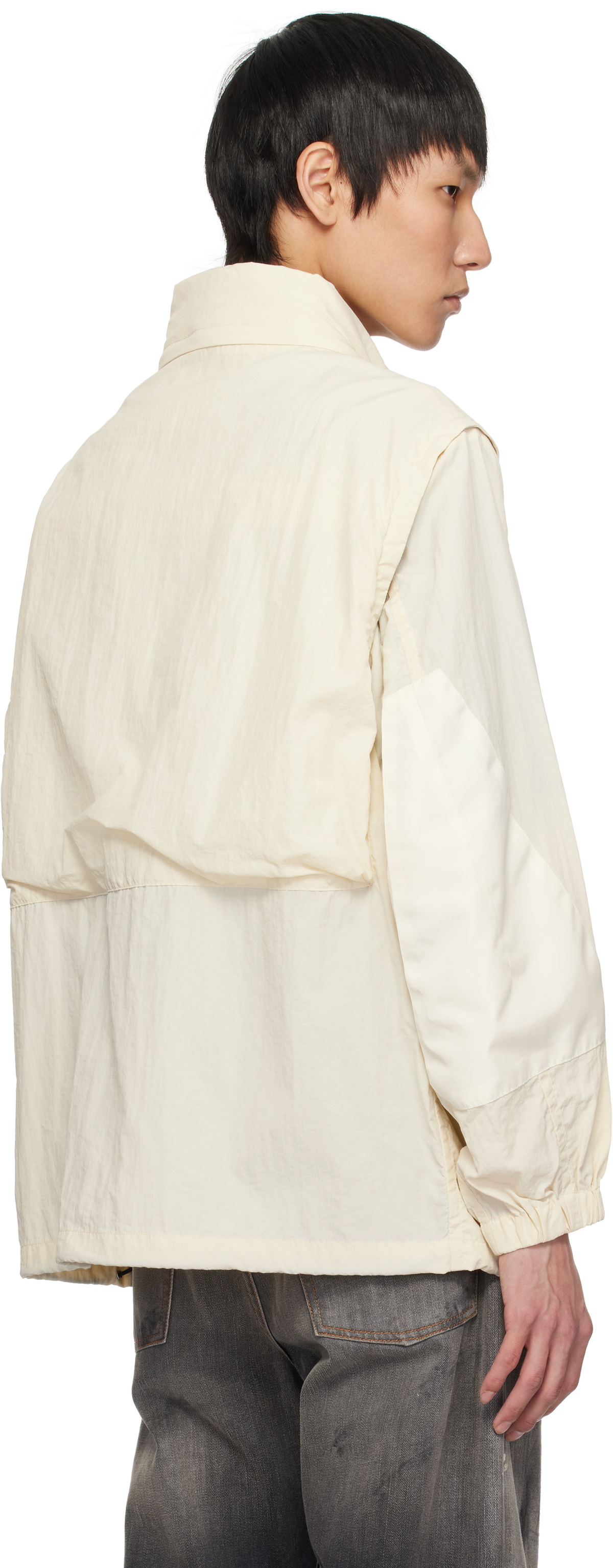 YOKE Beige Multi Pocket Jacket YOKE