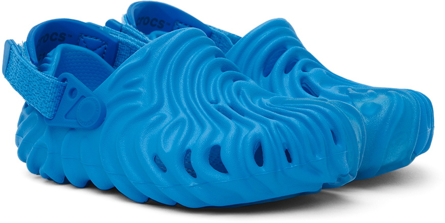 Crocs Kids Blue Salehe Bembury Edition Pollex Clogs Crocs
