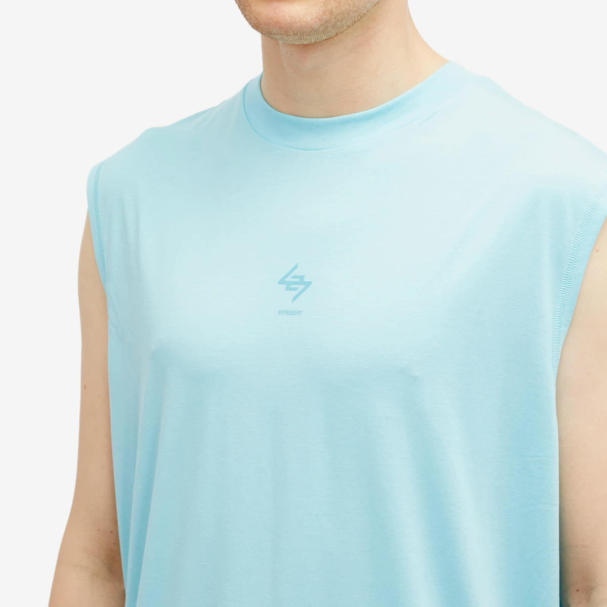 Represent Men's 247 Oversize Tank in Ultra Blue Represent