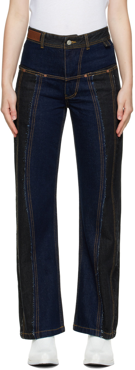 Andersson Bell Indigo & Black Timothy Jeans Andersson Bell
