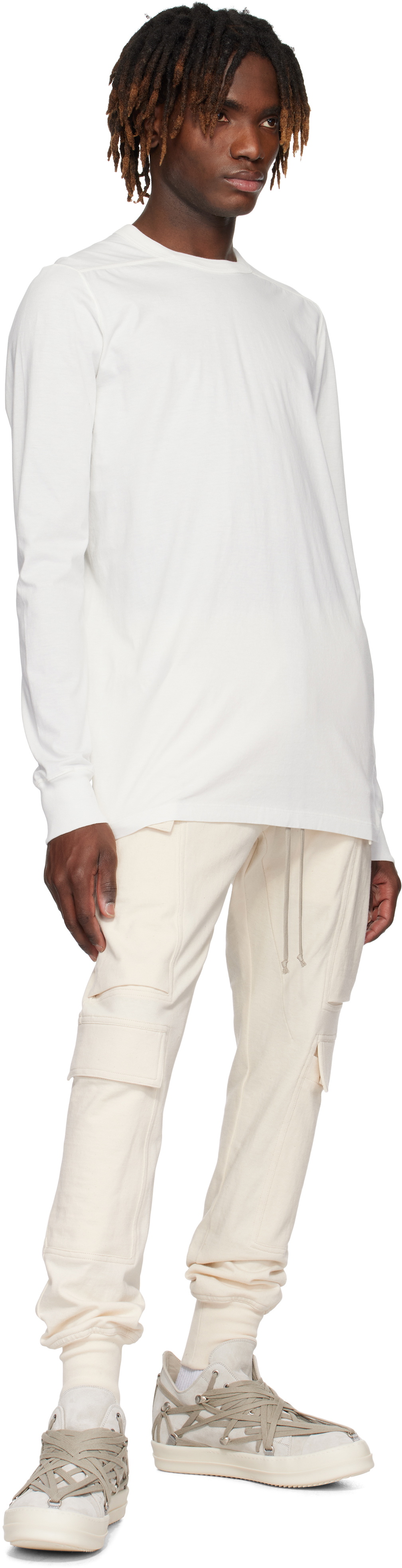 Rick Owens Off-White Hollywood Mastodon Mega Cargo Pants Rick Owens
