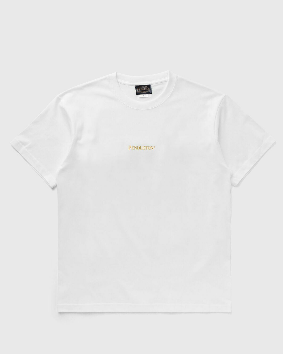 Pendleton Harding Tee White Shortsleeves Pendleton