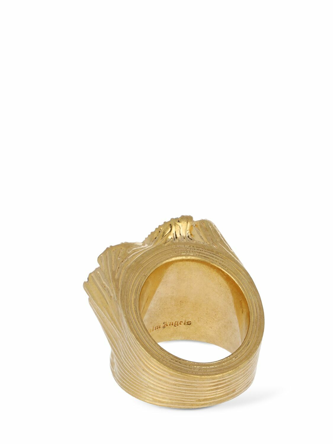 PALM ANGELS Palm Crystal Ring Palm Angels