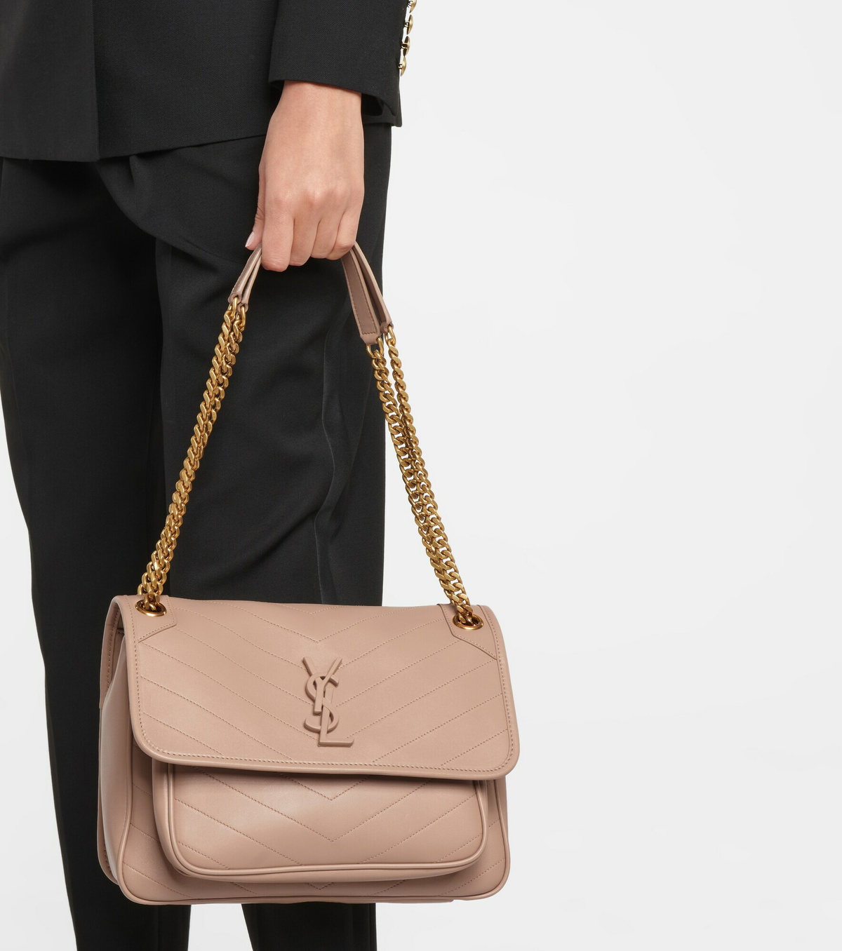 Saint Laurent - Niki Medium leather shoulder bag Saint Laurent