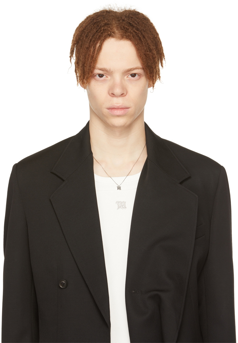 MISBHV Silver 'The M' Necklace MISBHV