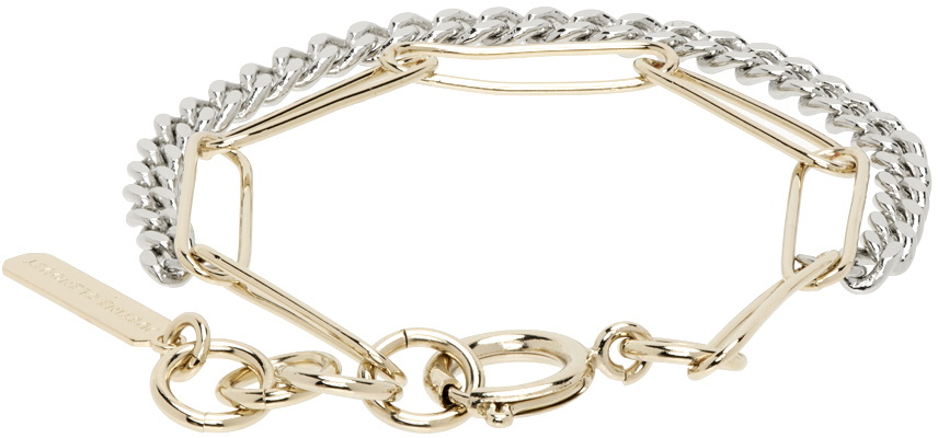Justine Clenquet Silver & Gold Pixie Bracelet Justine Clenquet
