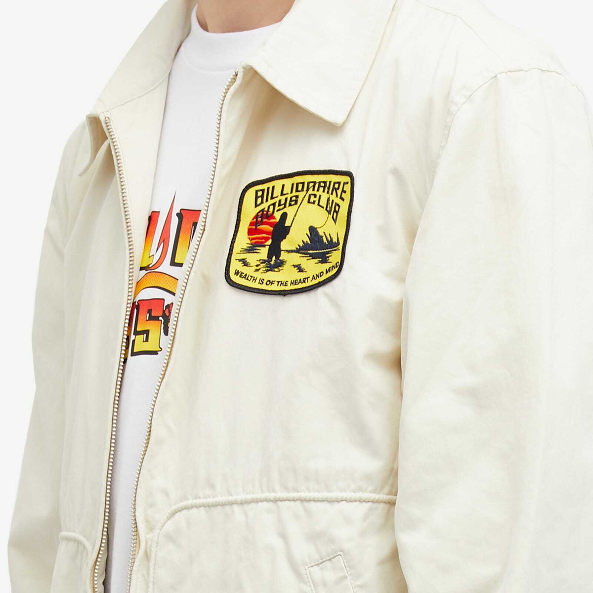 Billionaire Boys Club Men's Catch And Reel Jacket in Cream Billionaire ...