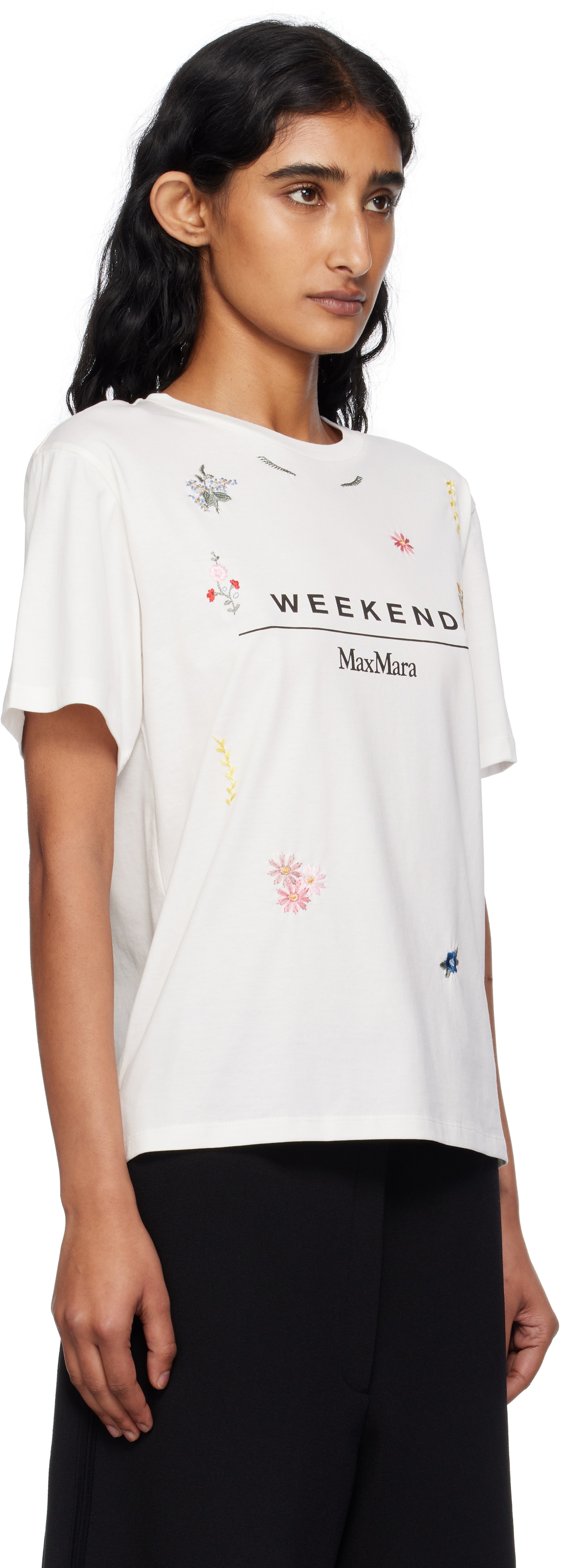Weekend Max Mara White Olga T-shirt Weekend Max Mara