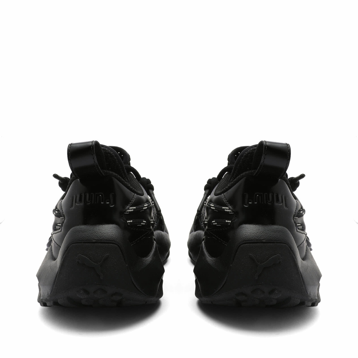 Puma x Juun J Plexus Sneakers in Black Puma