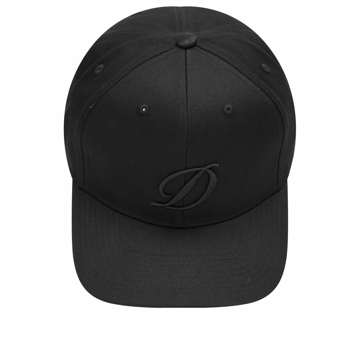 Dime Men's Cursive D Baseball Cap in Black Dime