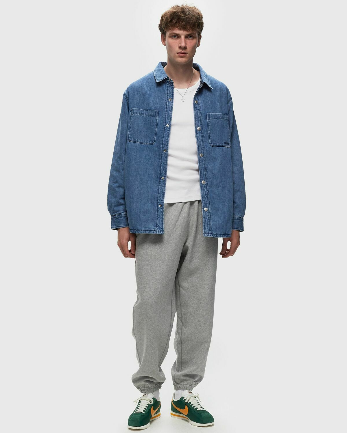 Levis Bryant Padded Rev Oversh Blue Overshirts Levis