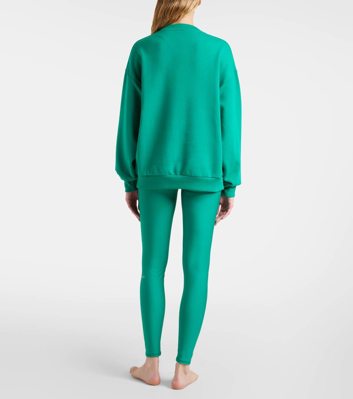 Alo Yoga Accolade cotton-blend sweatshirt Alo Yoga