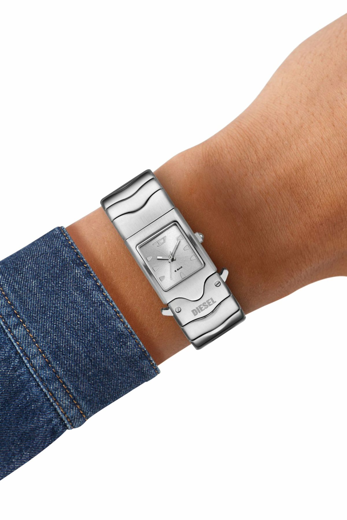 Diesel Closer stainless steel watch - Timeframes Mens in Silver Diesel