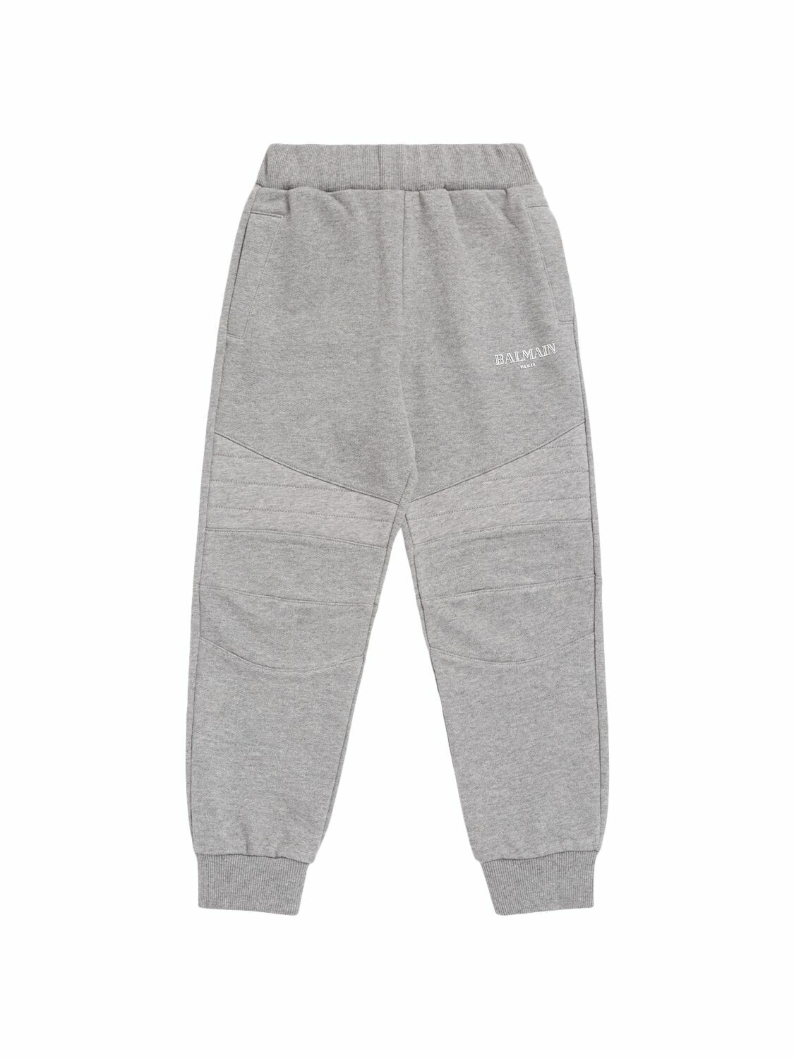 BALMAIN Cotton Sweatpants with logo Balmain