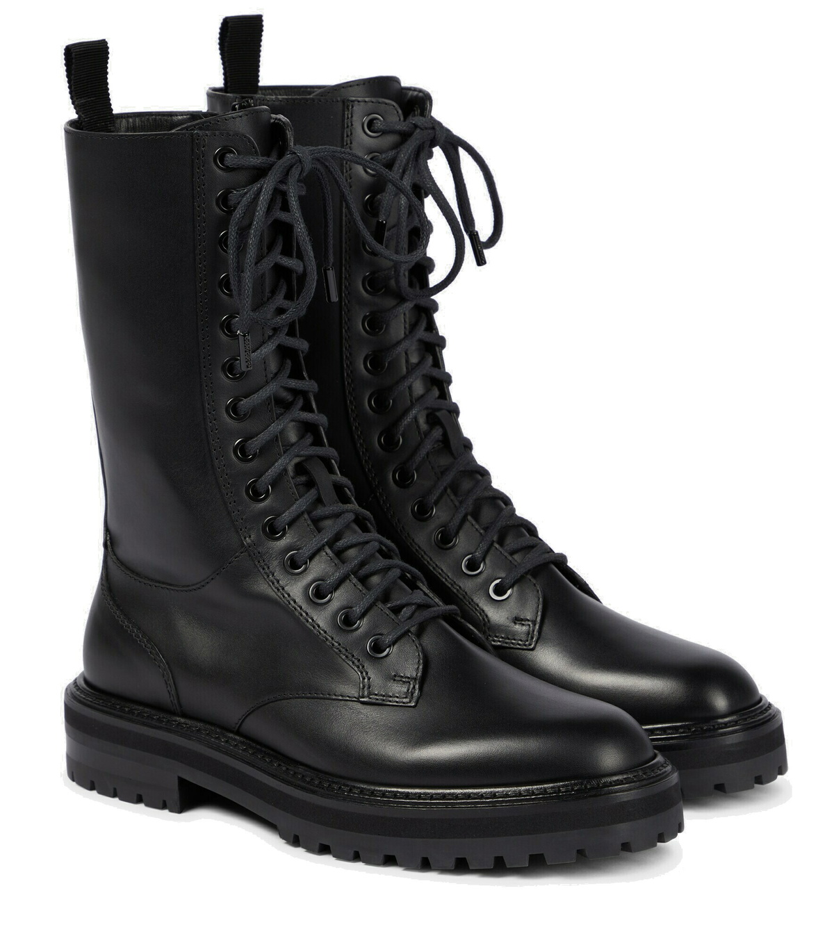 Jimmy Choo - Cora leather combat boots Jimmy Choo