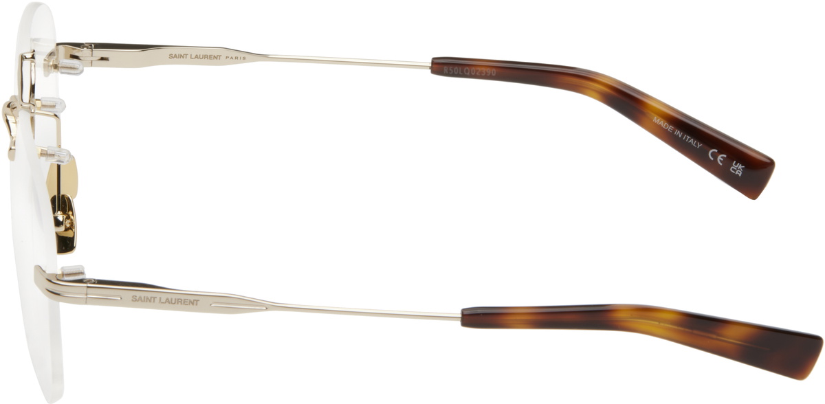 Saint Laurent Gold SL 745 Glasses Saint Laurent