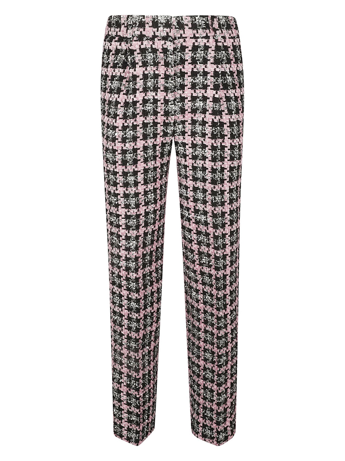 MSGM Check Tweed Trousers MSGM