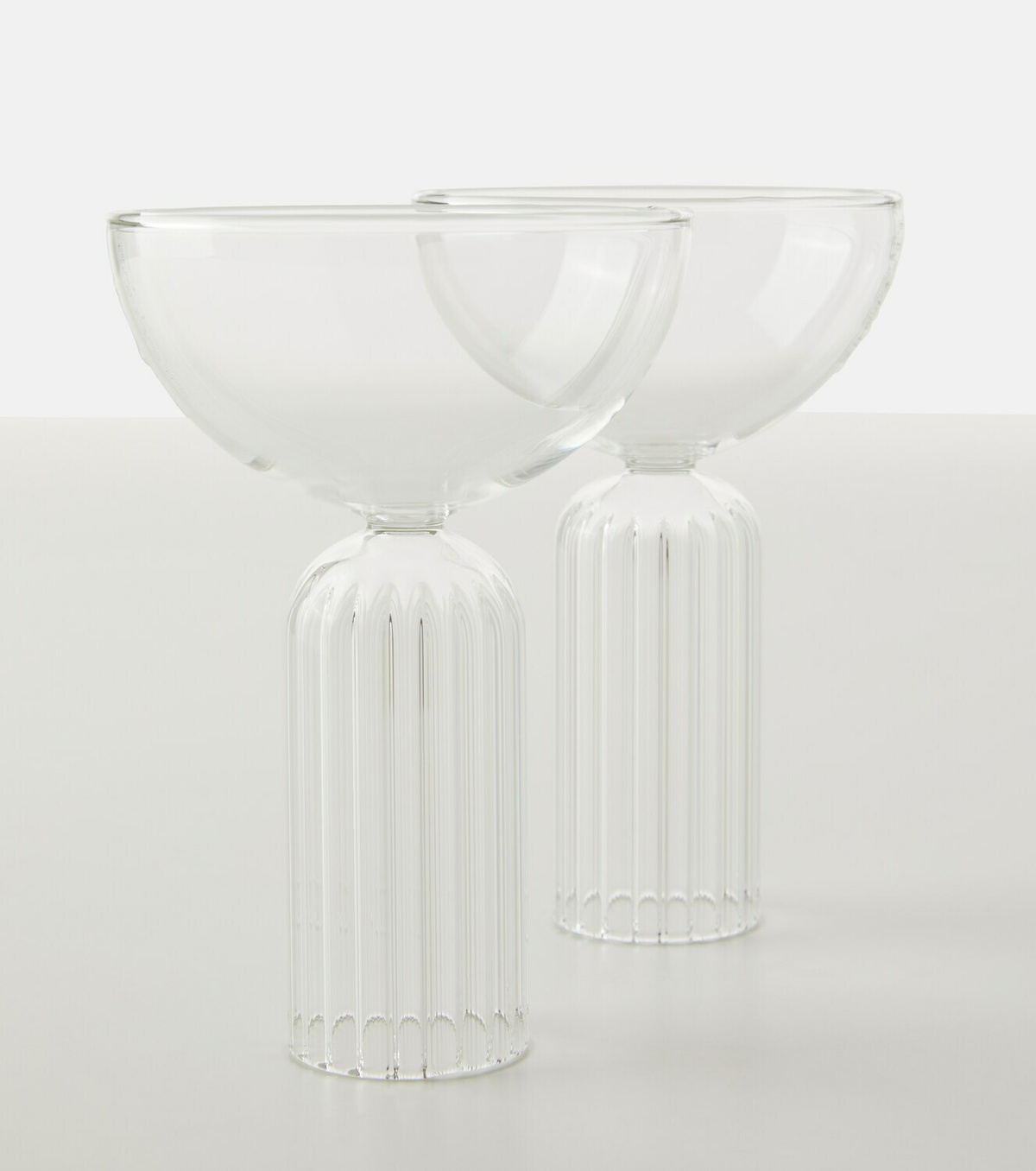 Fferrone Design - May set of 2 champagne coupe glasses Fferrone Design