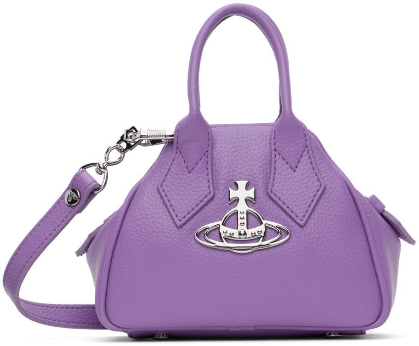 Vivienne Westwood Purple Mini Yasmine Bag Vivienne Westwood