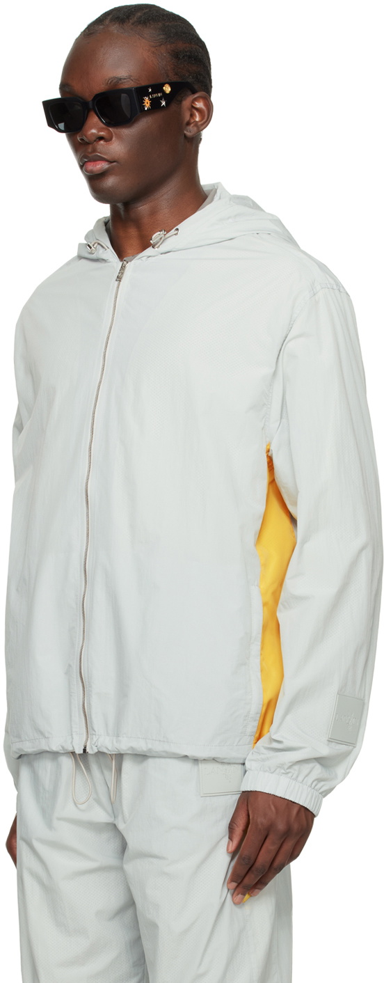 Lanvin Gray & Yellow Future Edition Jacket Lanvin