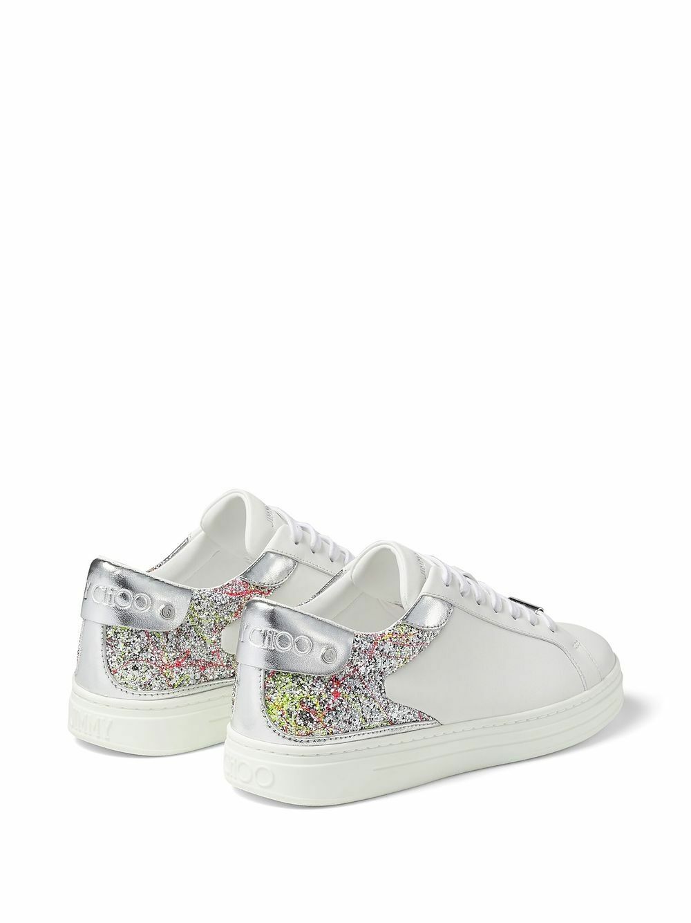 JIMMY CHOO - Roma / F Leather Sneakers Jimmy Choo