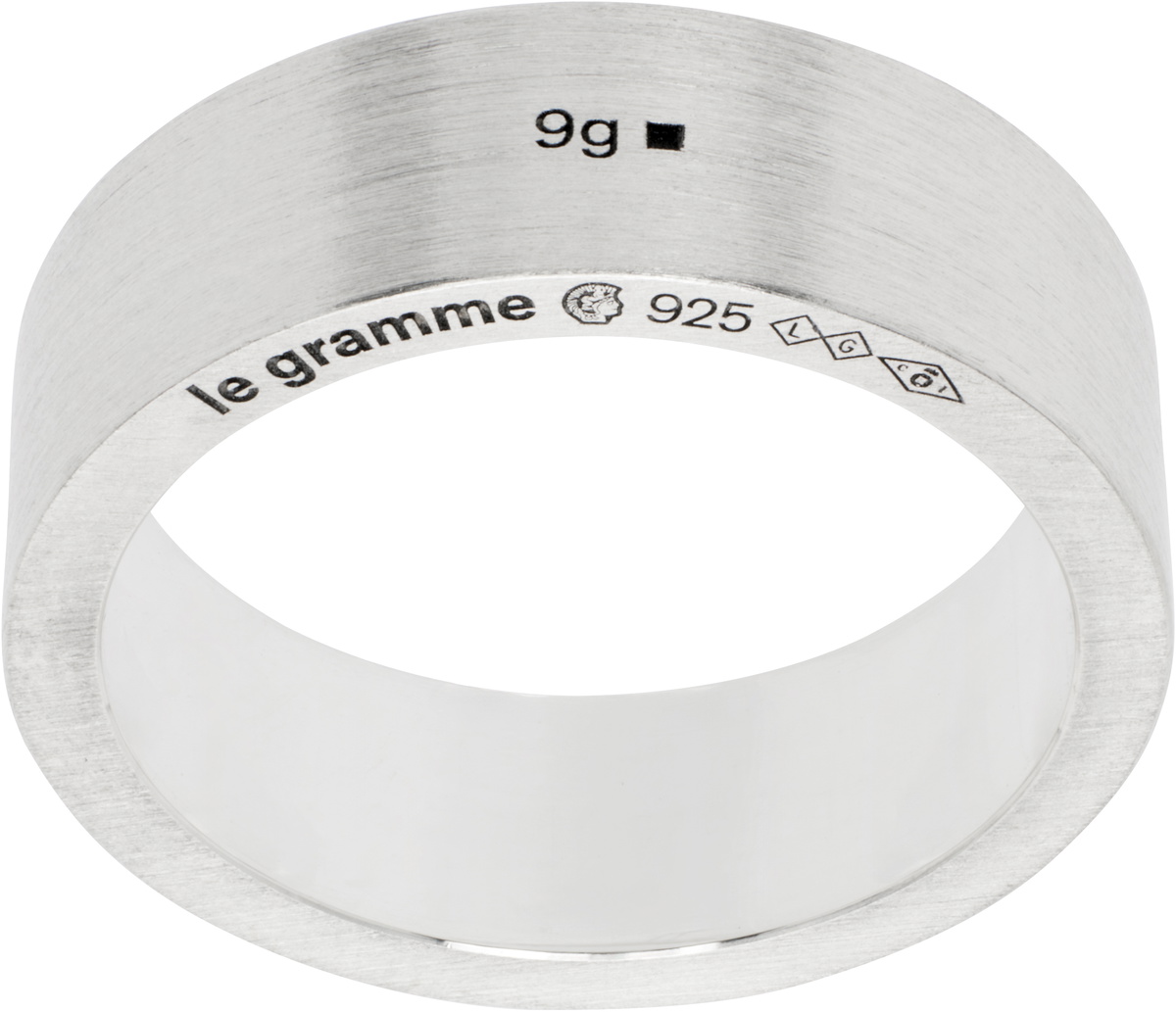 Le Gramme Silver Ribbon 'Le 9g' Ring Le Gramme