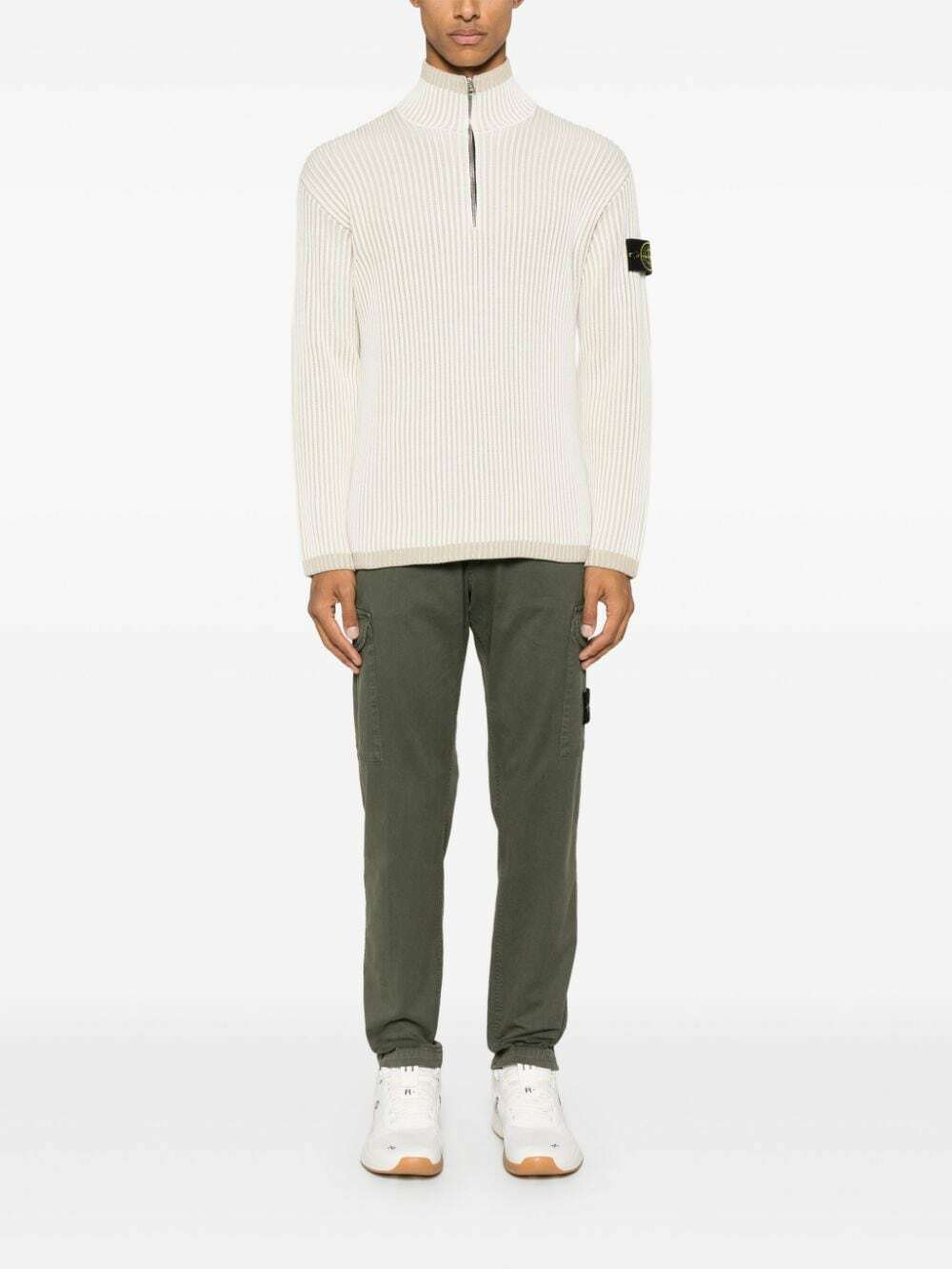 STONE ISLAND - Vanisé Ribbed Sweater Stone Island