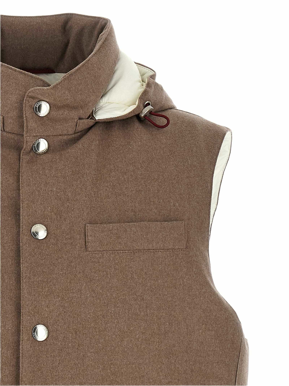Brunello Cucinelli Padded Wool Vest Brunello Cucinelli