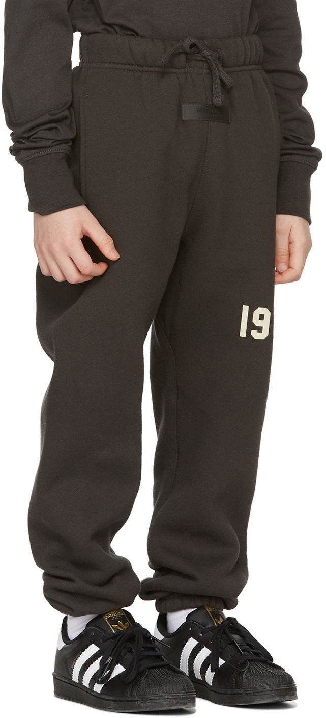 Essentials Kids Black '1977' Lounge Pants Essentials
