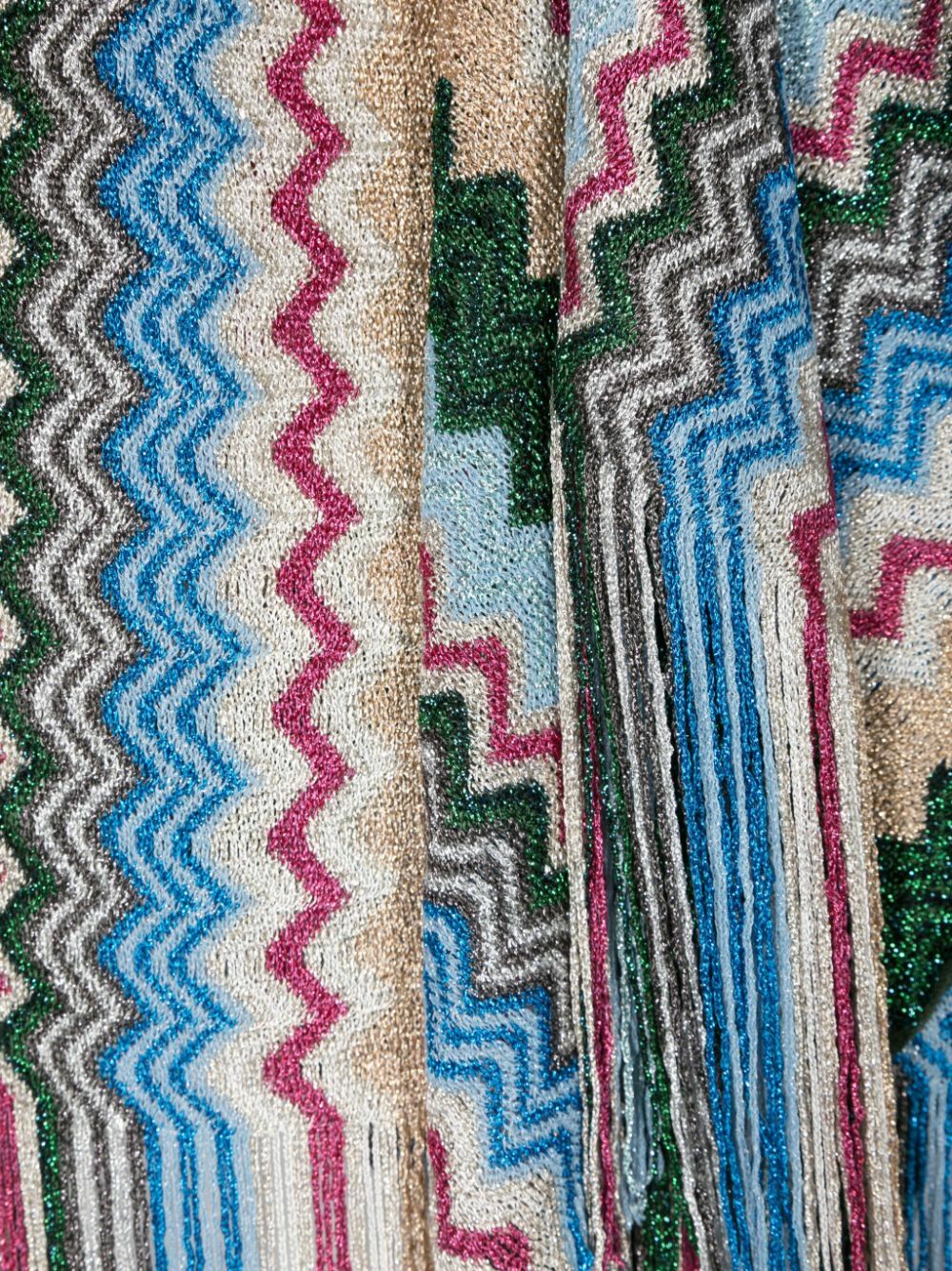 MISSONI - Zi-zag Motif Scarf Missoni