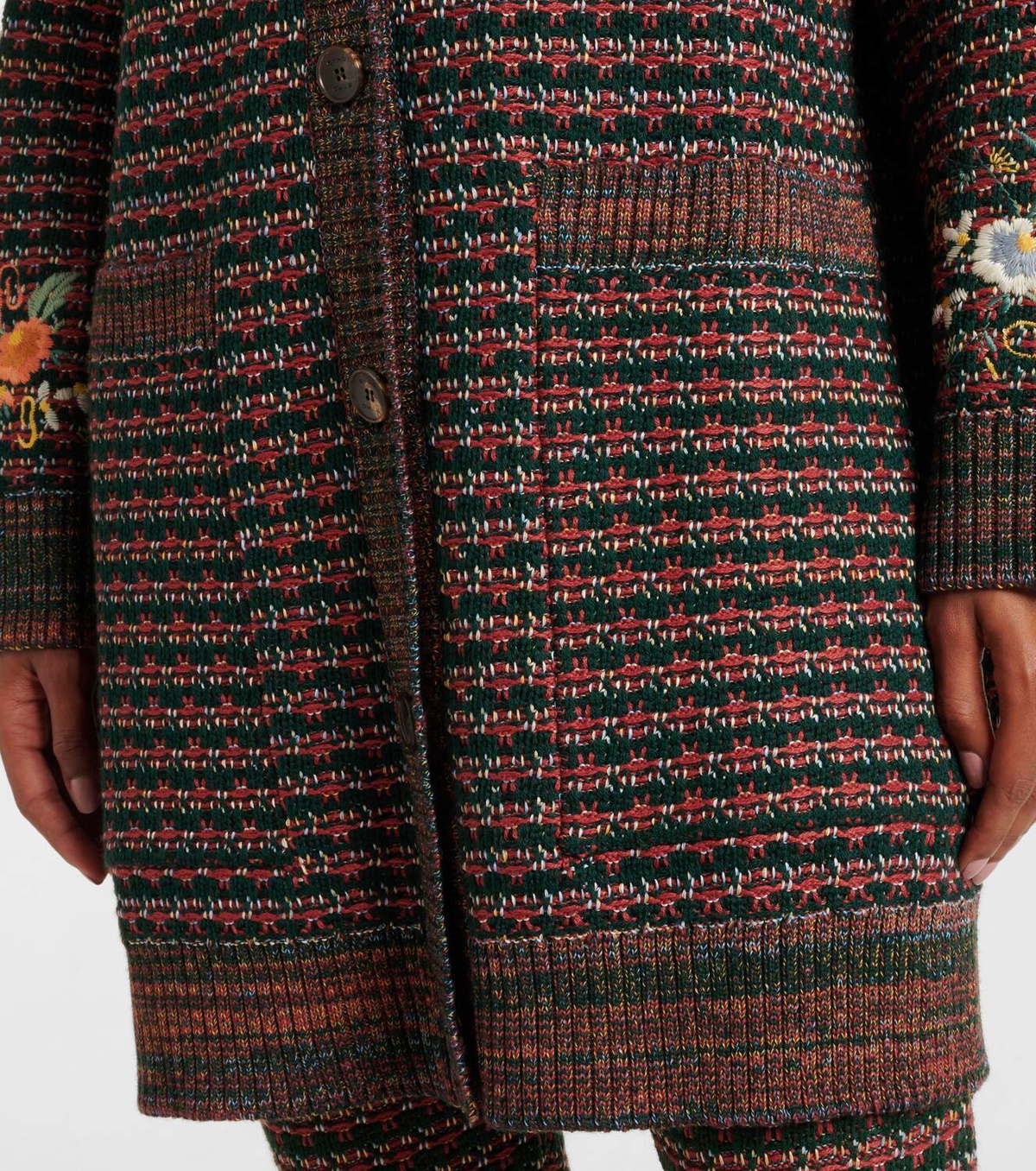 Etro Embroidered coat Etro