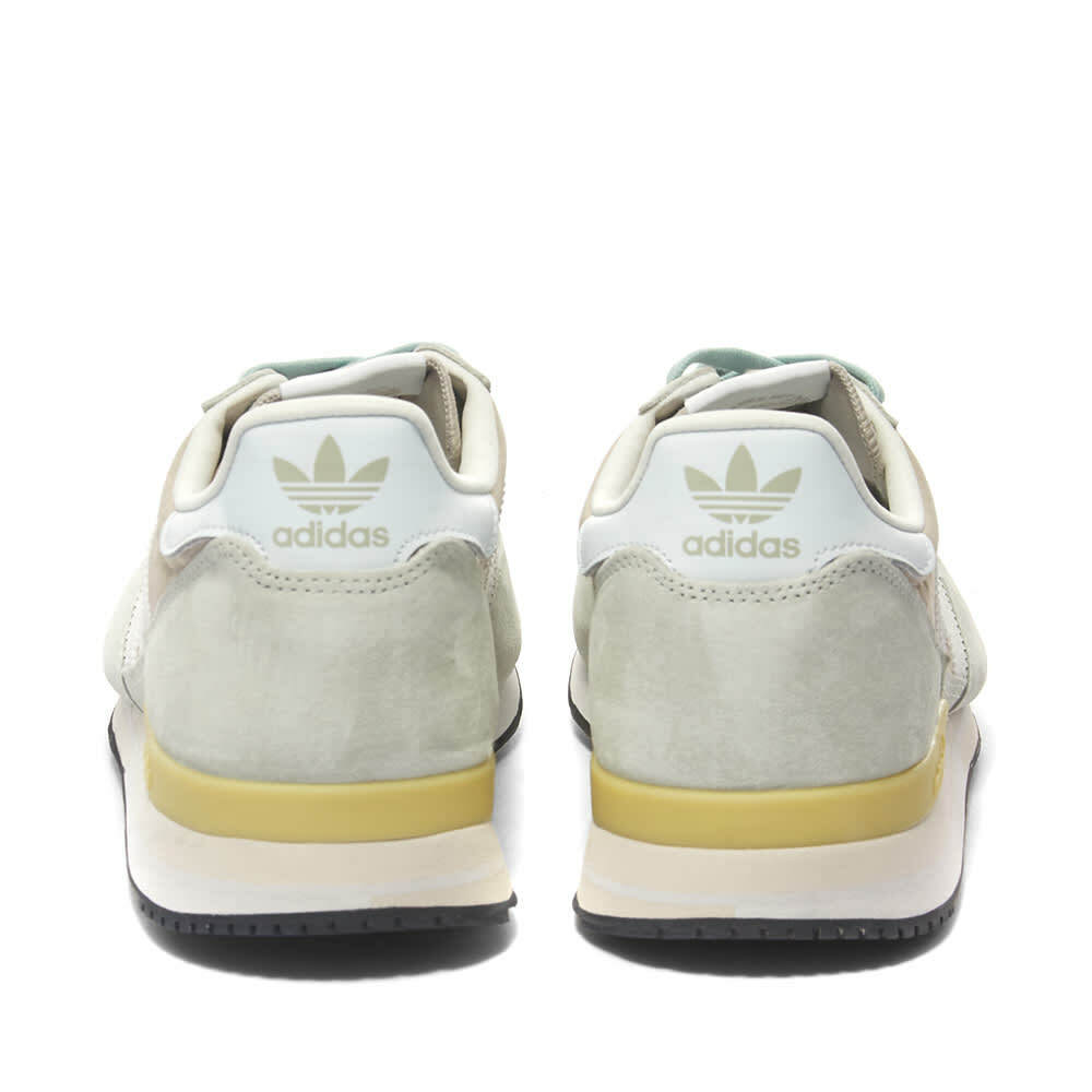 Adidas Men's ZX 500 Sneakers in Linen Green/Crystal White adidas