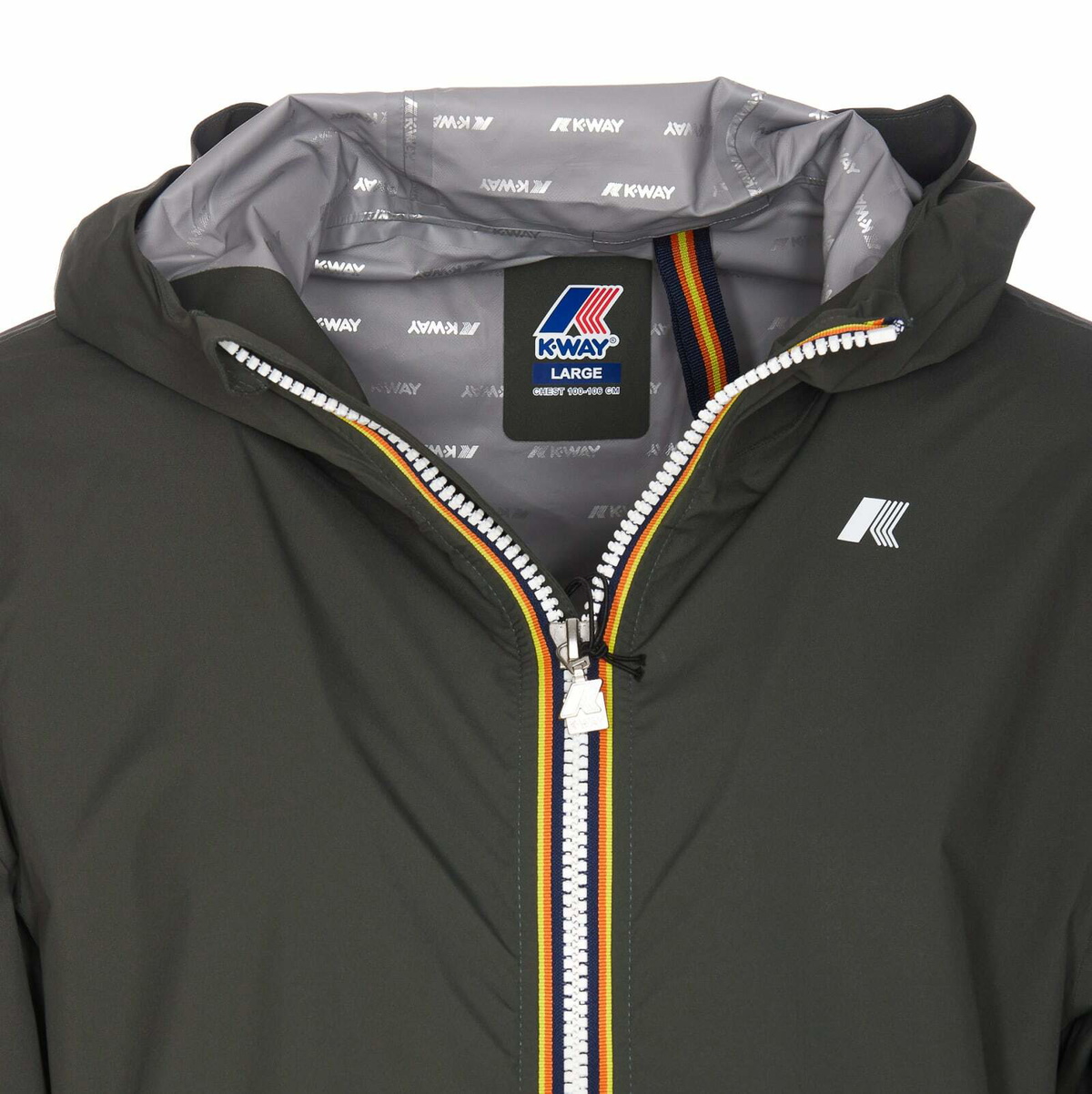 K-Way Jack Stretch Logo Jacket K-way