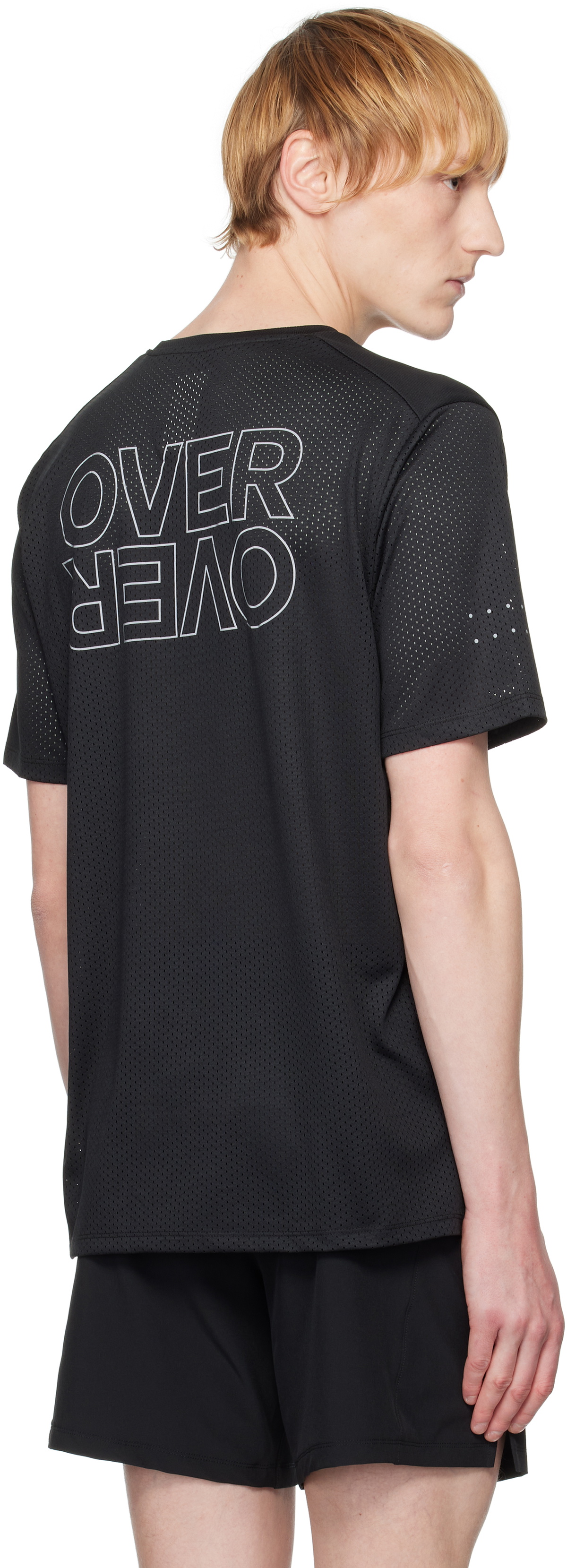 OVER OVER Black Sport T-shirt OVER OVER