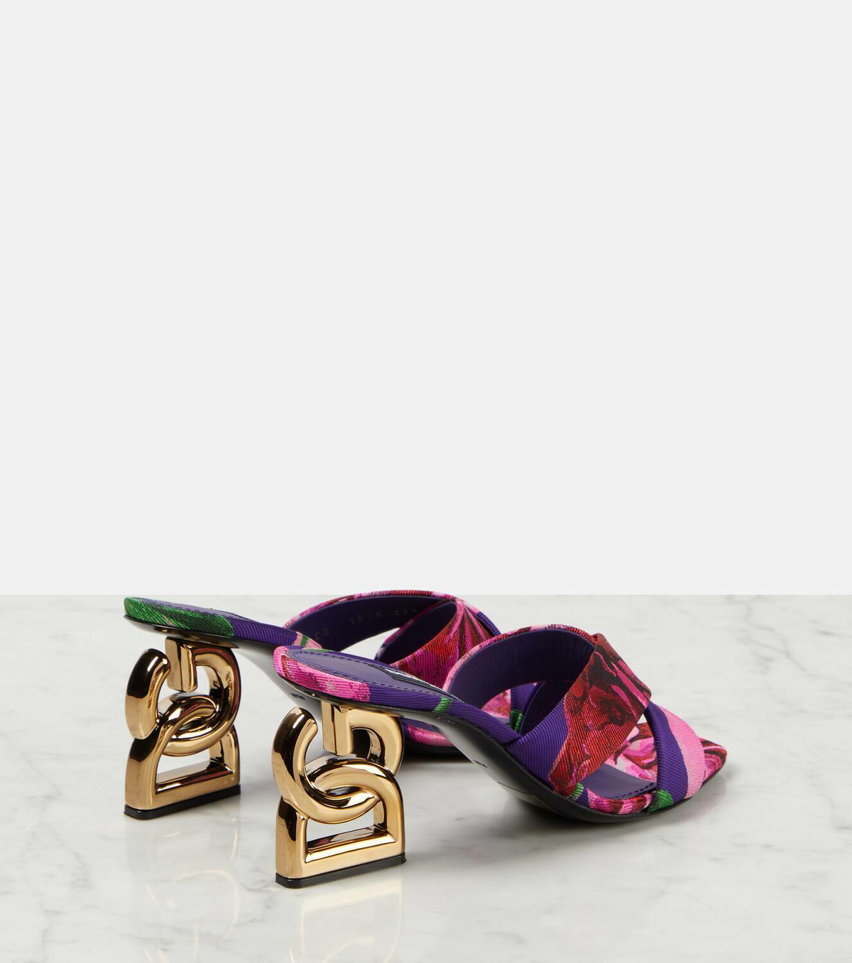Dolce&Gabbana Floral jacquard mules Dolce & Gabbana