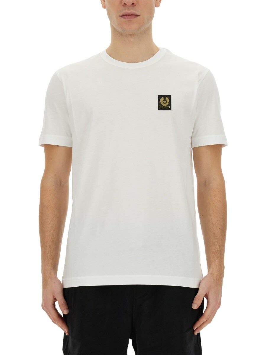 Belstaff T-shirt With Logo Patch Belstaff