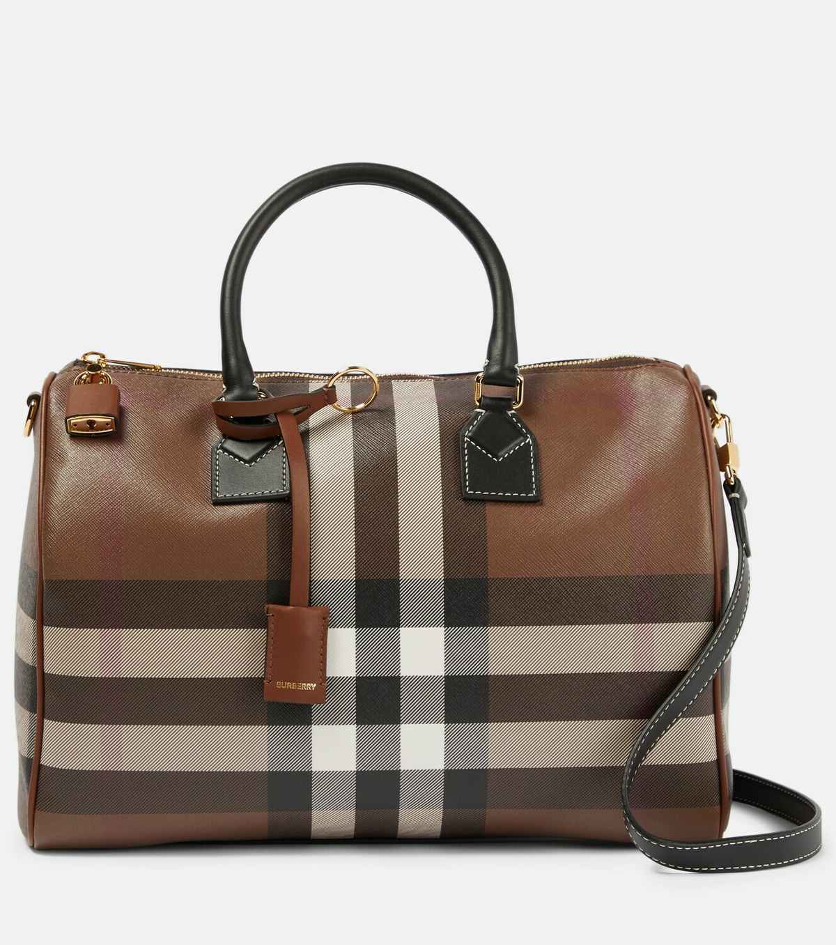 Burberry - Checked canvas tote Burberry