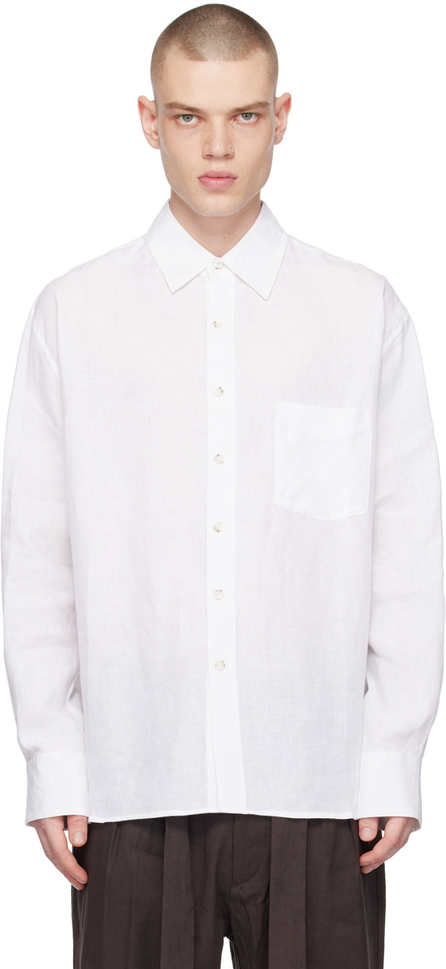 COMMAS White Relaxed Shirt Commas
