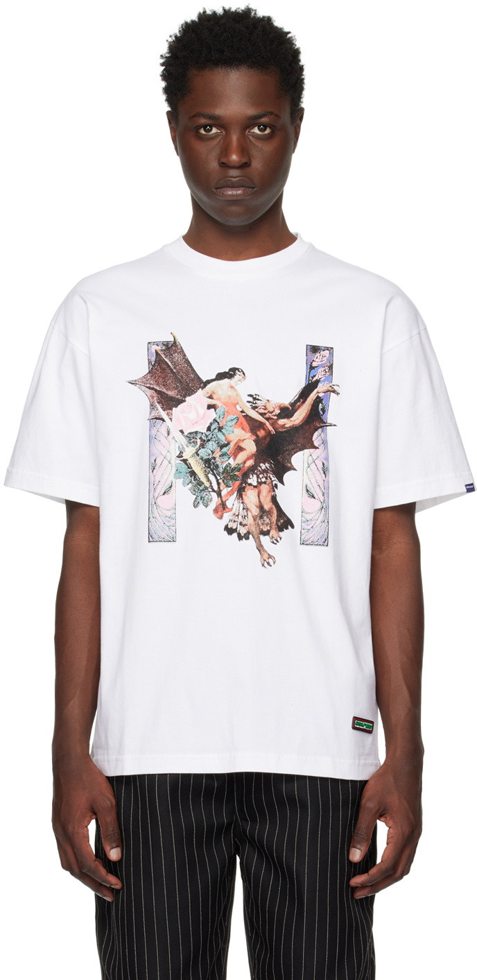 DEVÁ STATES White Printed T-Shirt DEVÁ STATES