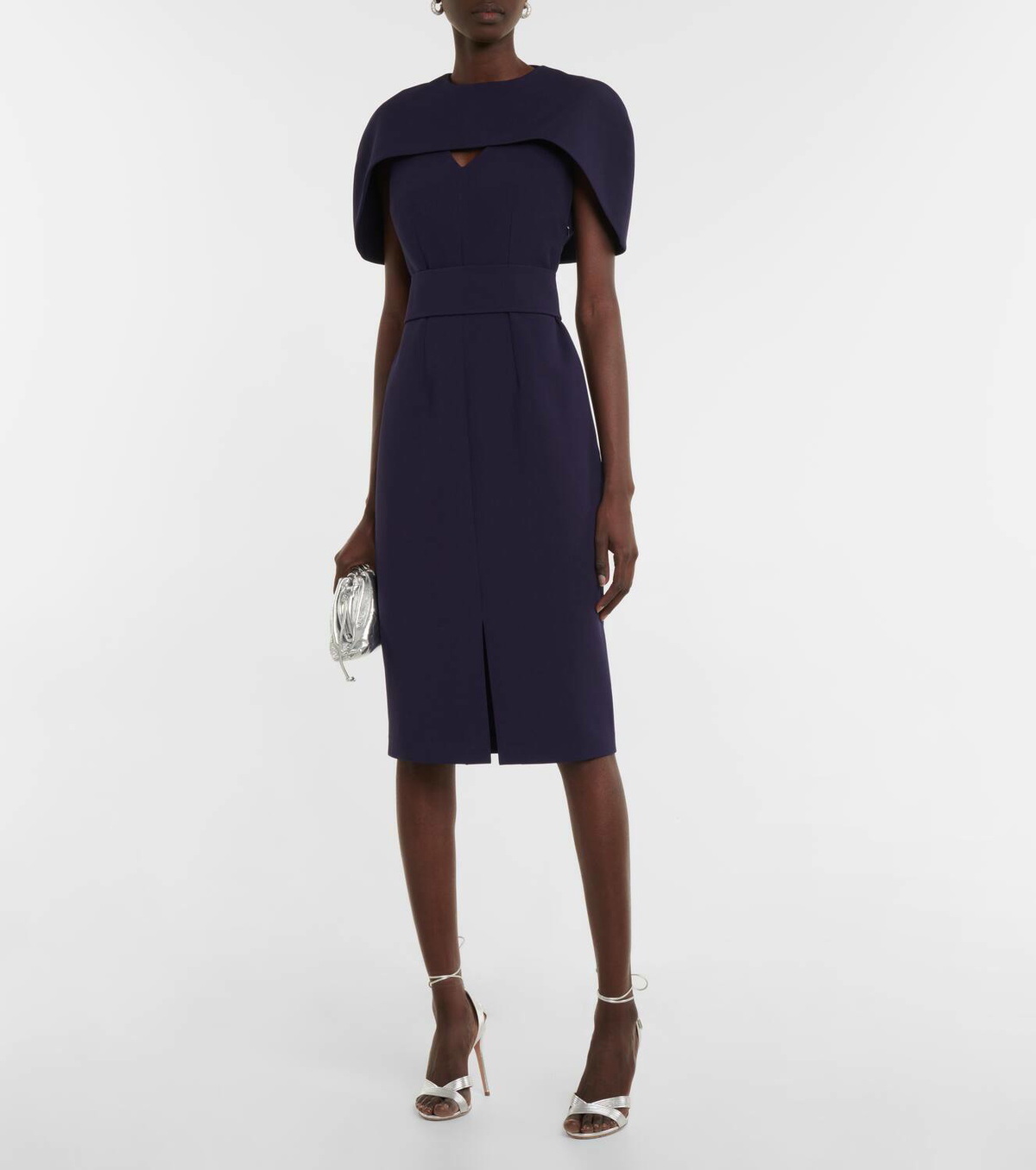 Safiyaa Rosa cutout midi dress Safiyaa