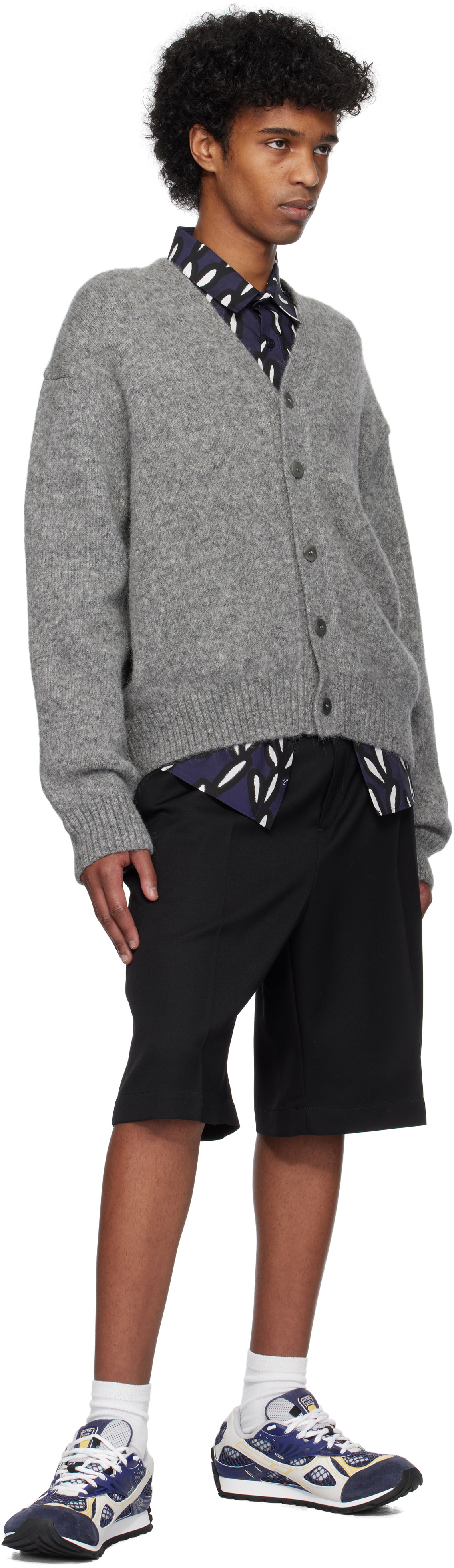 JACQUEMUS Gray 'The Jacquemus' Cardigan Jacquemus