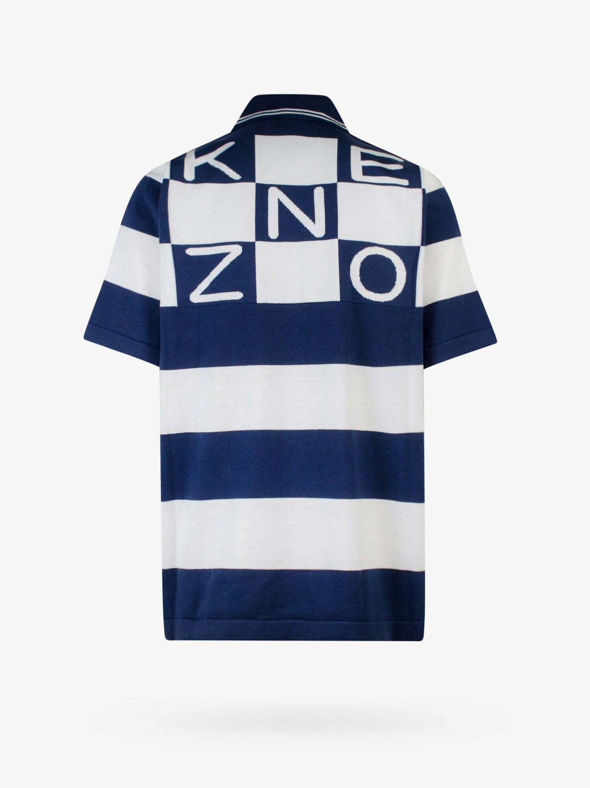 Kenzo Paris Polo Shirt Blue Mens Kenzo