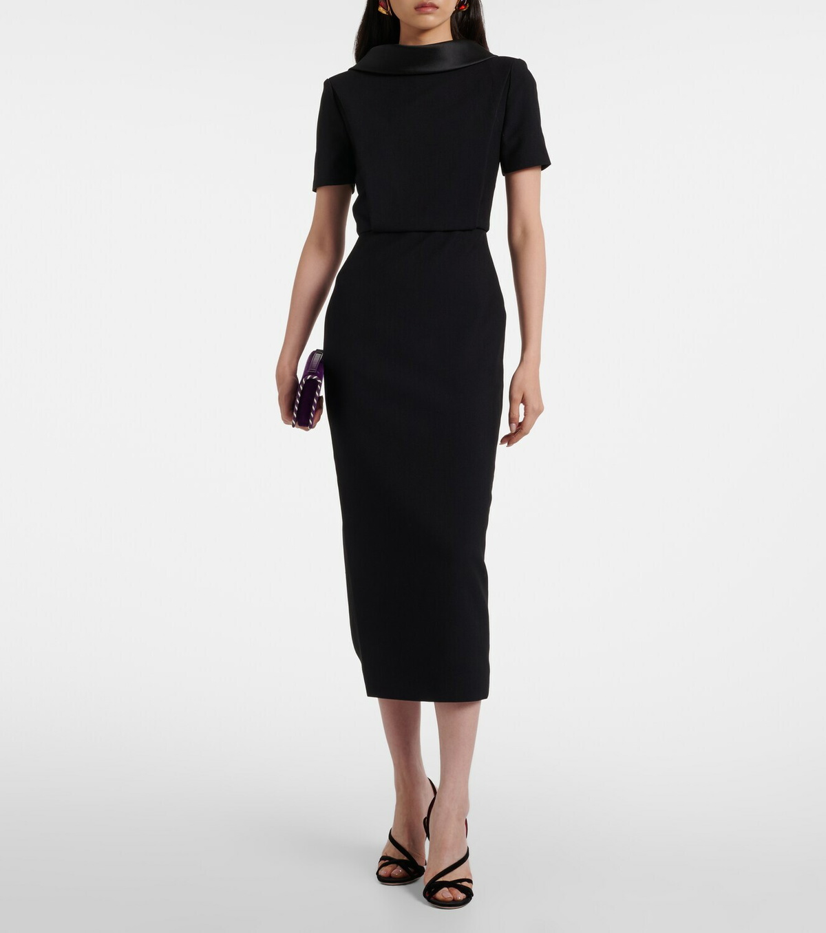 Roland Mouret Crêpe midi dress Roland Mouret