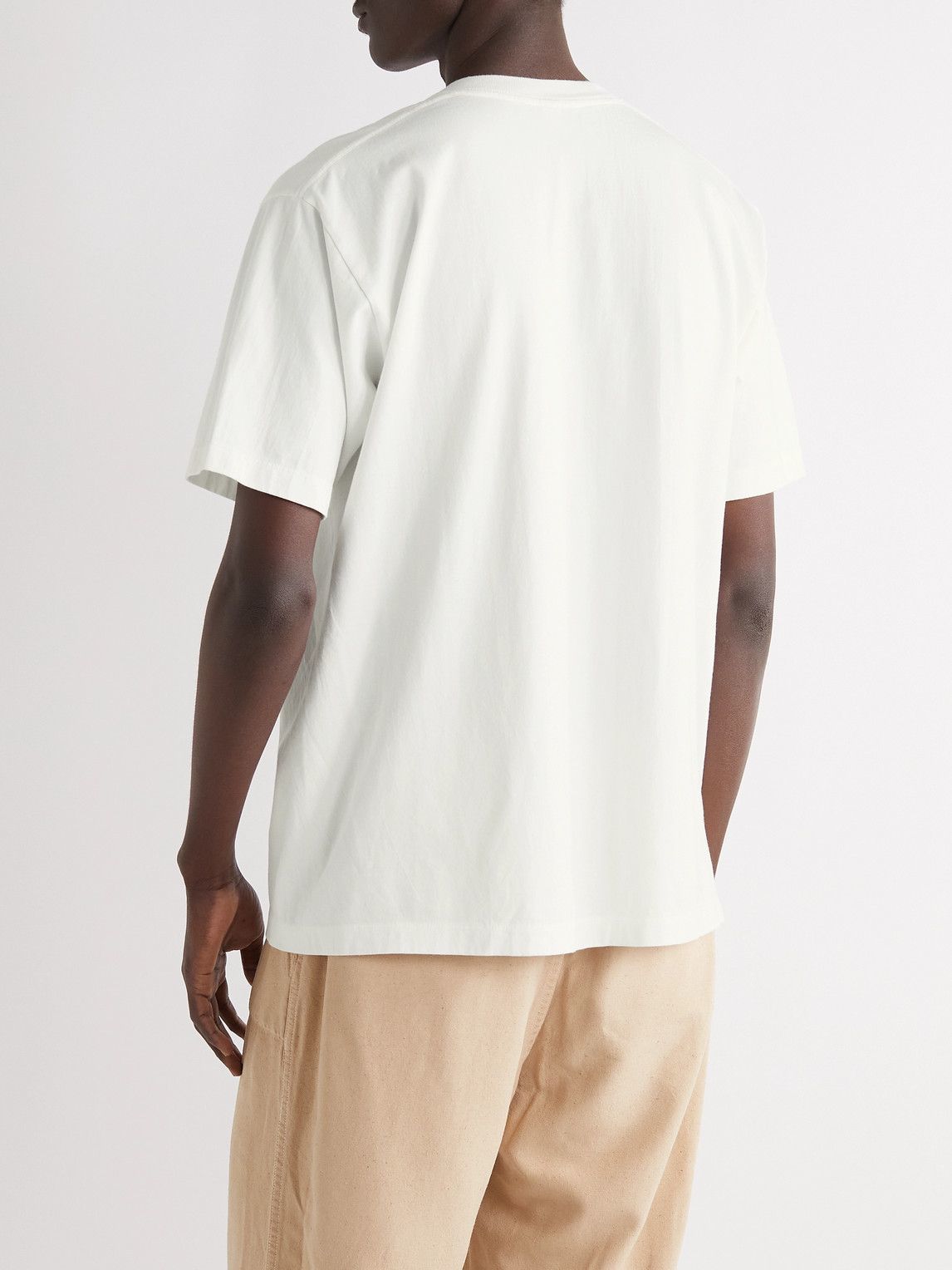 COTTLE - Magic Ways Organic Cotton-Jersey T-shirt - White