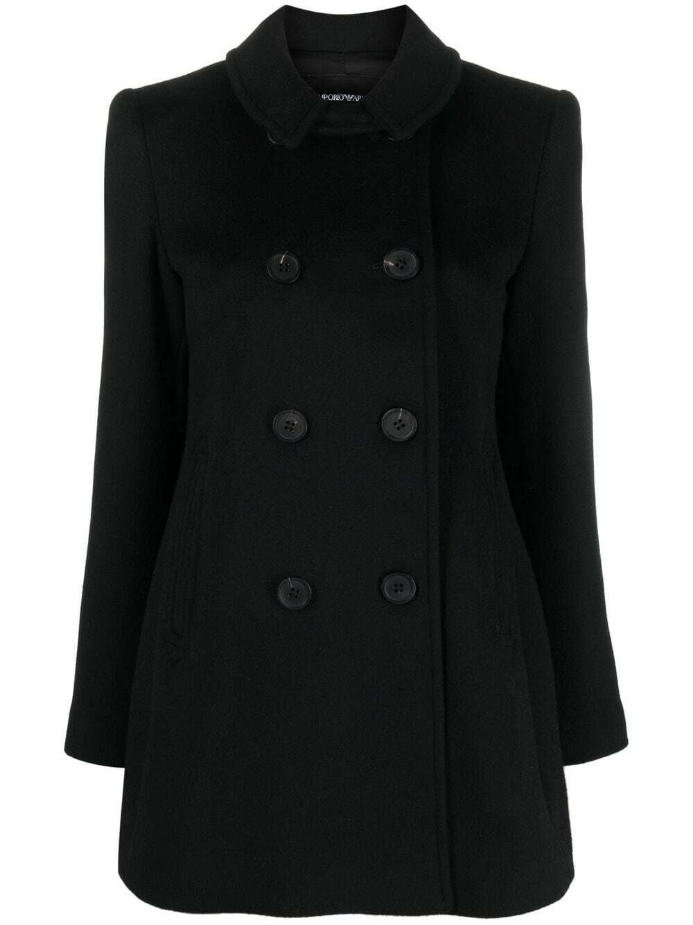 EMPORIO ARMANI - Wool And Cashmere Blend Coat Emporio Armani