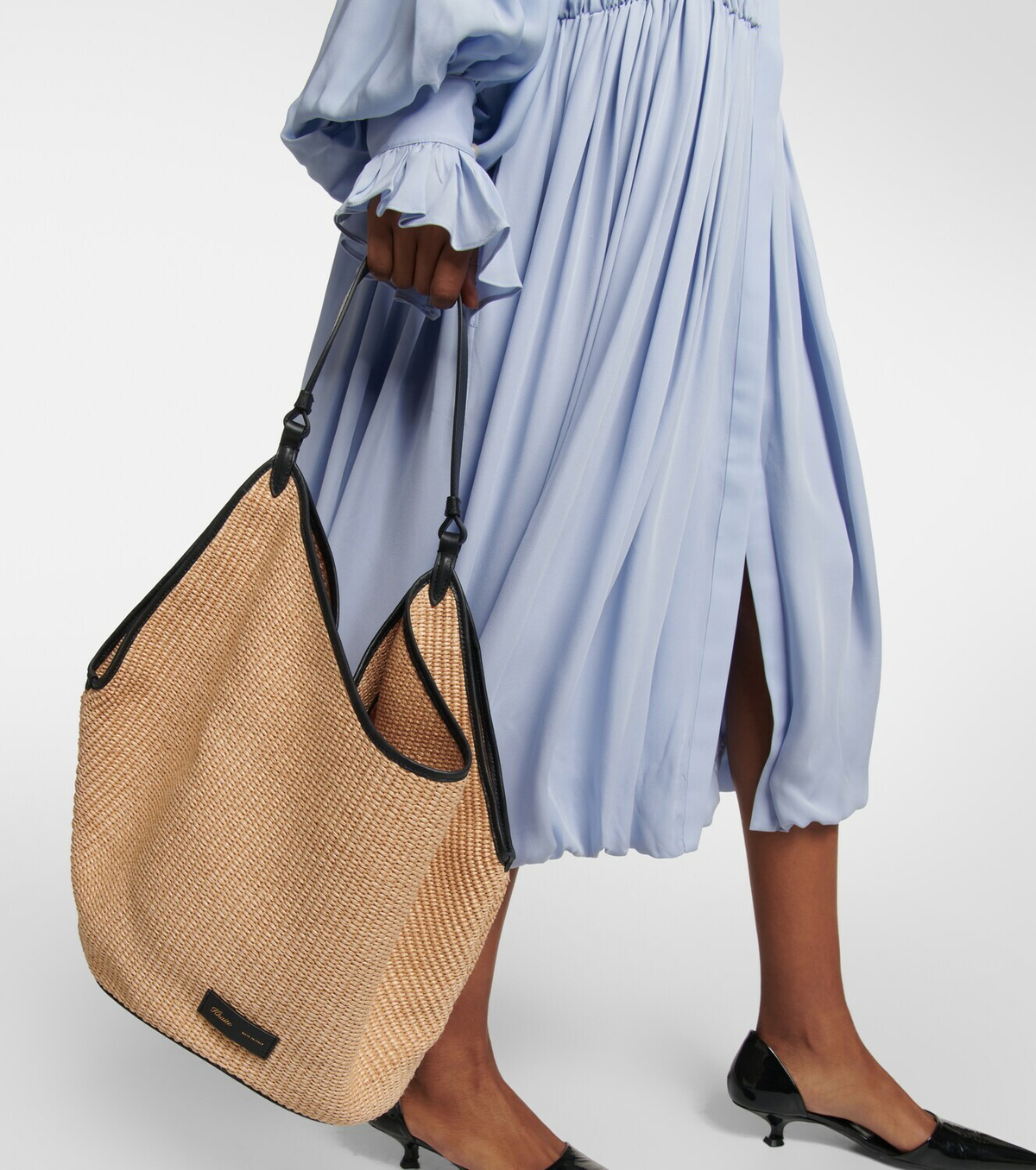 Khaite - Lotus Medium raffia Medium tote bag Khaite