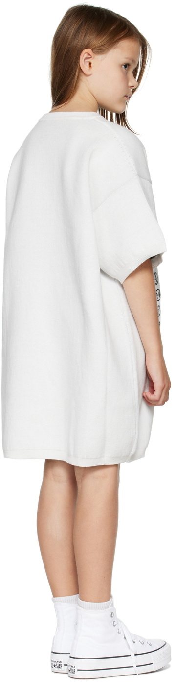 MM6 Maison Margiela Kids Off-White Numbers T-Shirt MM6 Maison Margiela